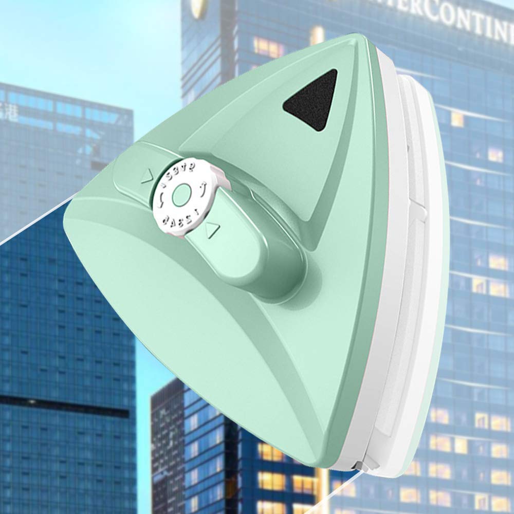 Shower Window Squeegee, Window Glass Cleaner Wiper, Magnetic Cleaning ...