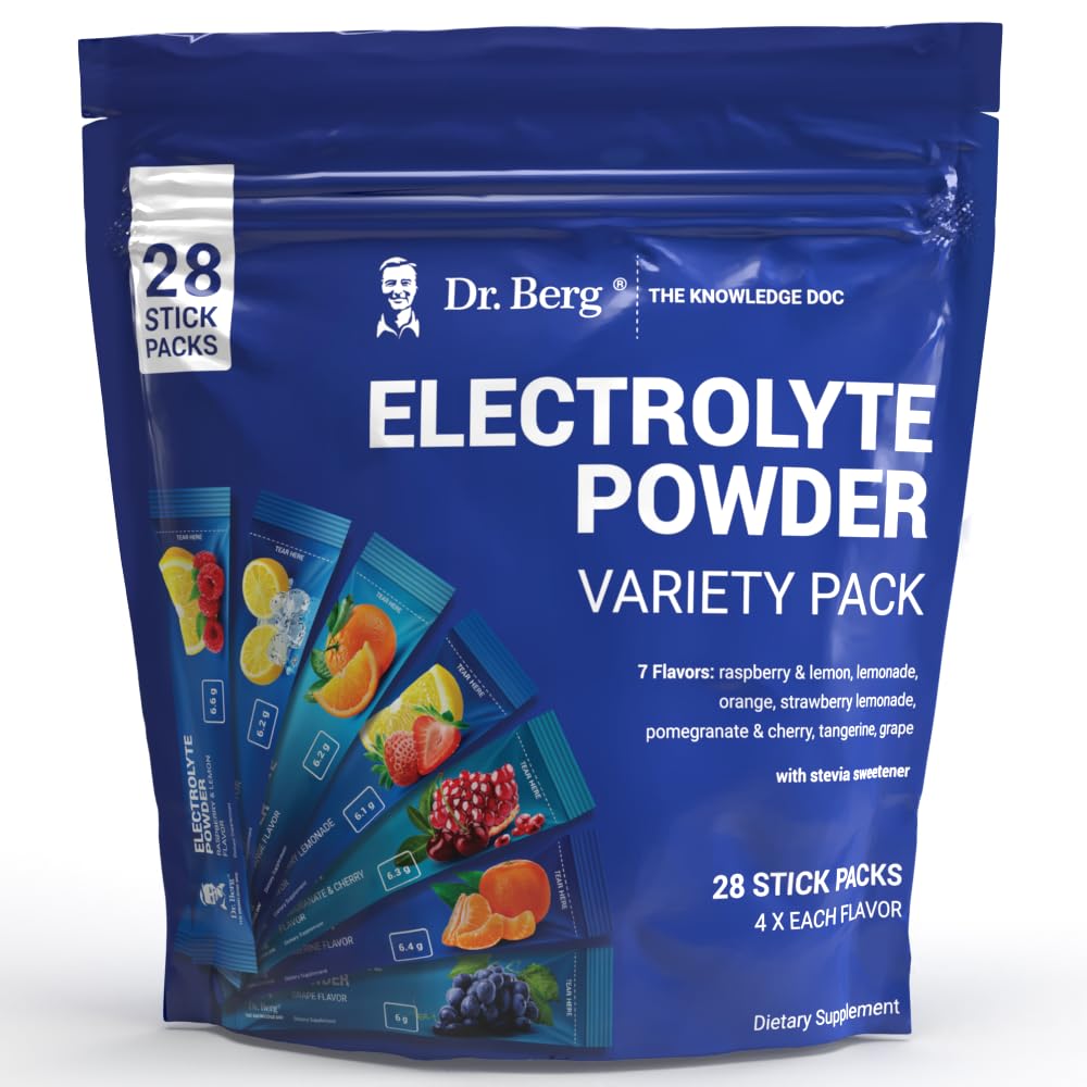 Mua Dr. Berg Sugar Free Electrolyte Powder Packets (Variety Pack ...
