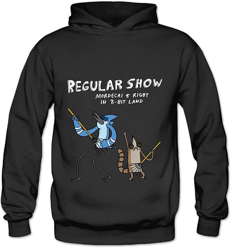 Regular Show Animated Cartoon Logo Print Fashion Logo Hoodies for Women ...