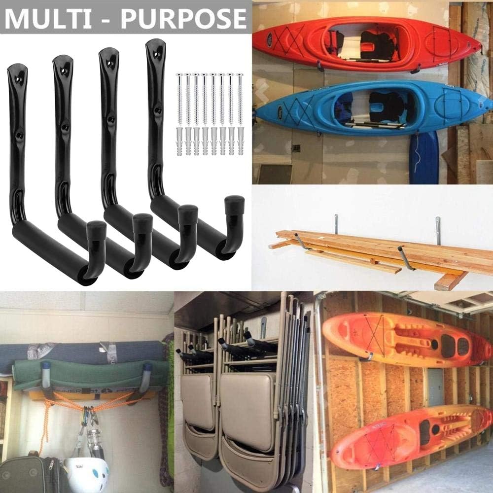 Kayak Storage Utility Rack, Heavy Duty Garage Hangers, Wall Mount or ...