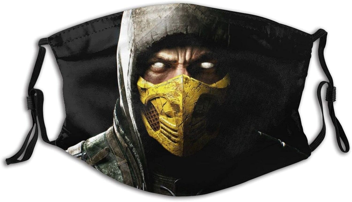 Mortal Kombat Unisex Face Mask Mouth Protection Fashionable Elastic ...