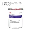 3M Platinum Plus Filler 01131, Lightweight, Stain Free, Tack Free ...