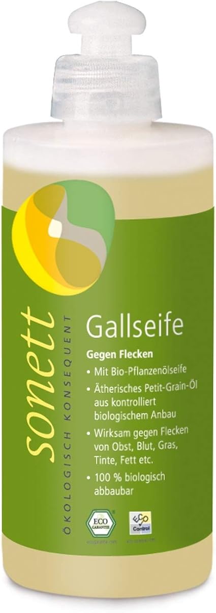 Gallseife: Zur vielseitigen Fleckenentfernung, 100% biologisch abbaubar ...