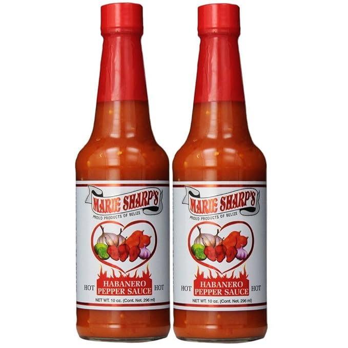 Amazon.com : Marie Sharp's Hot Sauce 10 Fl. Oz. (Pack of 2) : Grocery & Gourmet Food