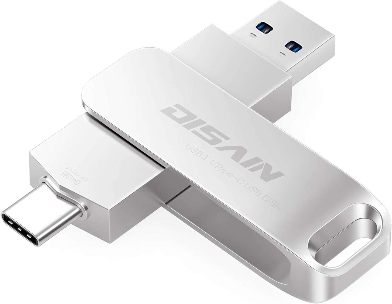 Amazon.com: USB C Flash Drive, DISAIN 64GB USB 3.1 Type C Flash Drive ...