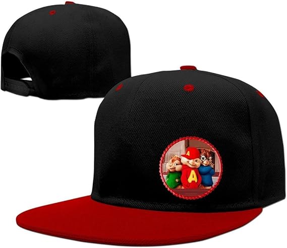 XCarmen Alvin and The Chipmunks Movie Dave Printed Hiphop Cap Red ...