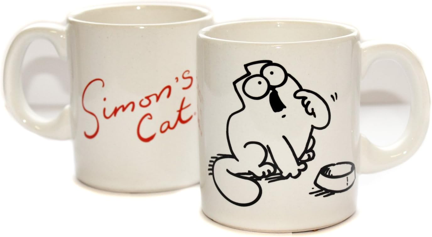 Simons Cat Hungry Cat Coffee Mug: Amazon.co.uk: Kitchen & Home
