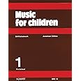 Music for Children, Vol. 1: Pre-School, Orff-Schulwerk American Edition ...