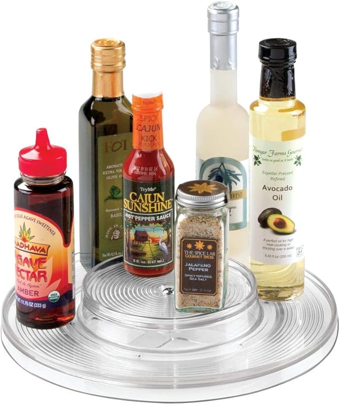 mDesign - Draaiplateau met 2 etages - ideale opberger in de keuken voor ...