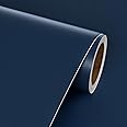 Livelynine Royal Blue Wallpaper Peel and Stick Dark Blue Contact Paper ...
