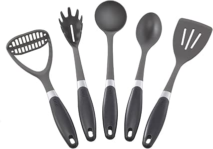 Amazon.com: 5 Piece Kitchen Utensil Set: Ecko Spatulas: Kitchen & Dining
