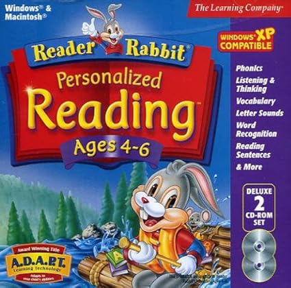 Riverdeep - Learning company Reader Rabbit Reading Ages 4-6 (OLD ...