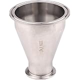Large Stainless Steel Funnel with 2" Tri-Clamp Ferrule: Amazon.com ...