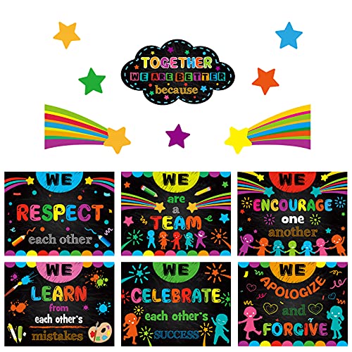 Mua 14 Pieces Growth Mindset Classroom Banner Inspirational Bulletin ...