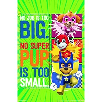 Amazon.com: Paw Patrol - TV Show Poster / Print (Character Crests ...