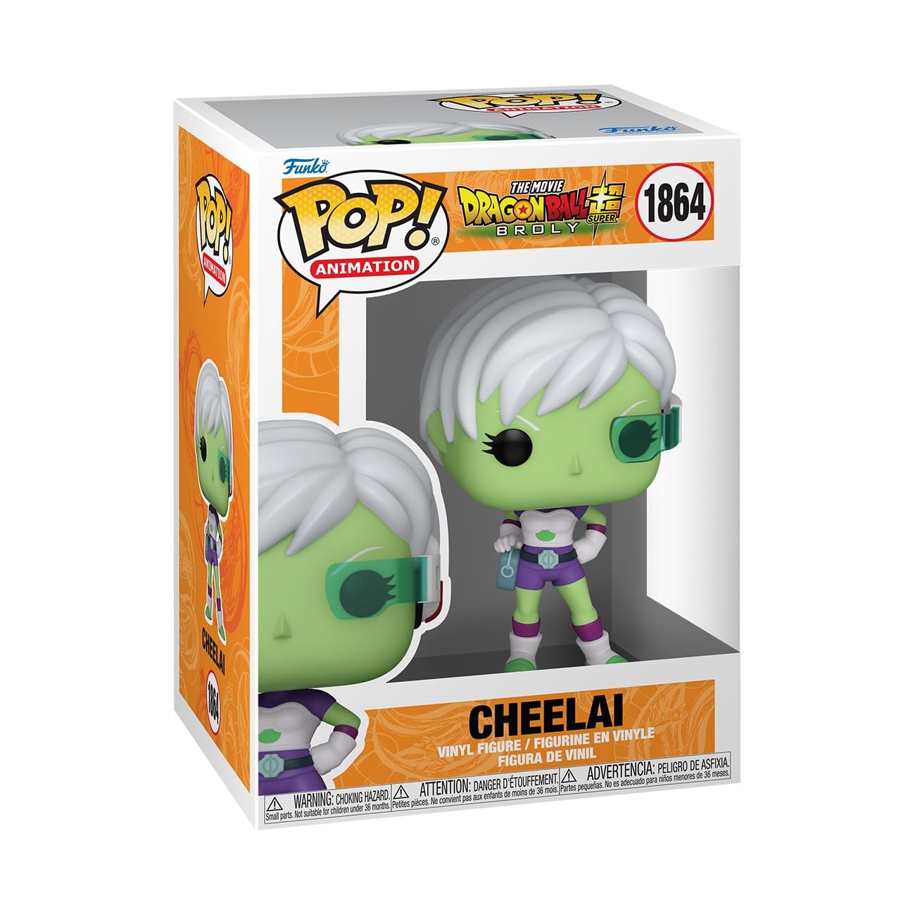 Funko POP Animation: Dragon Ball Super: Broly - Cheelai - Dragon Ball ...