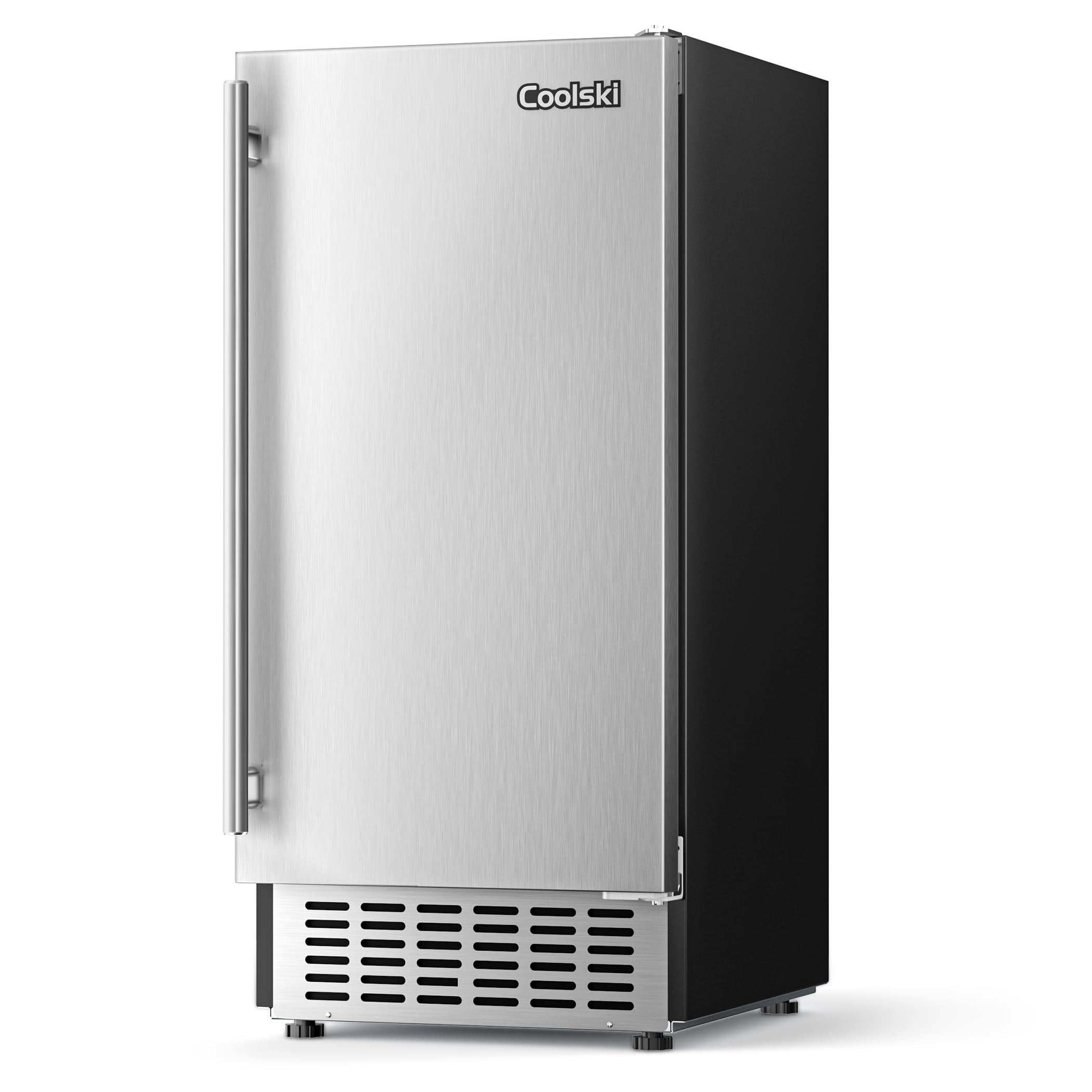 Coolski 15" W Commercial Under Counter Ice Maker Machine, 80 LBS/Day ...