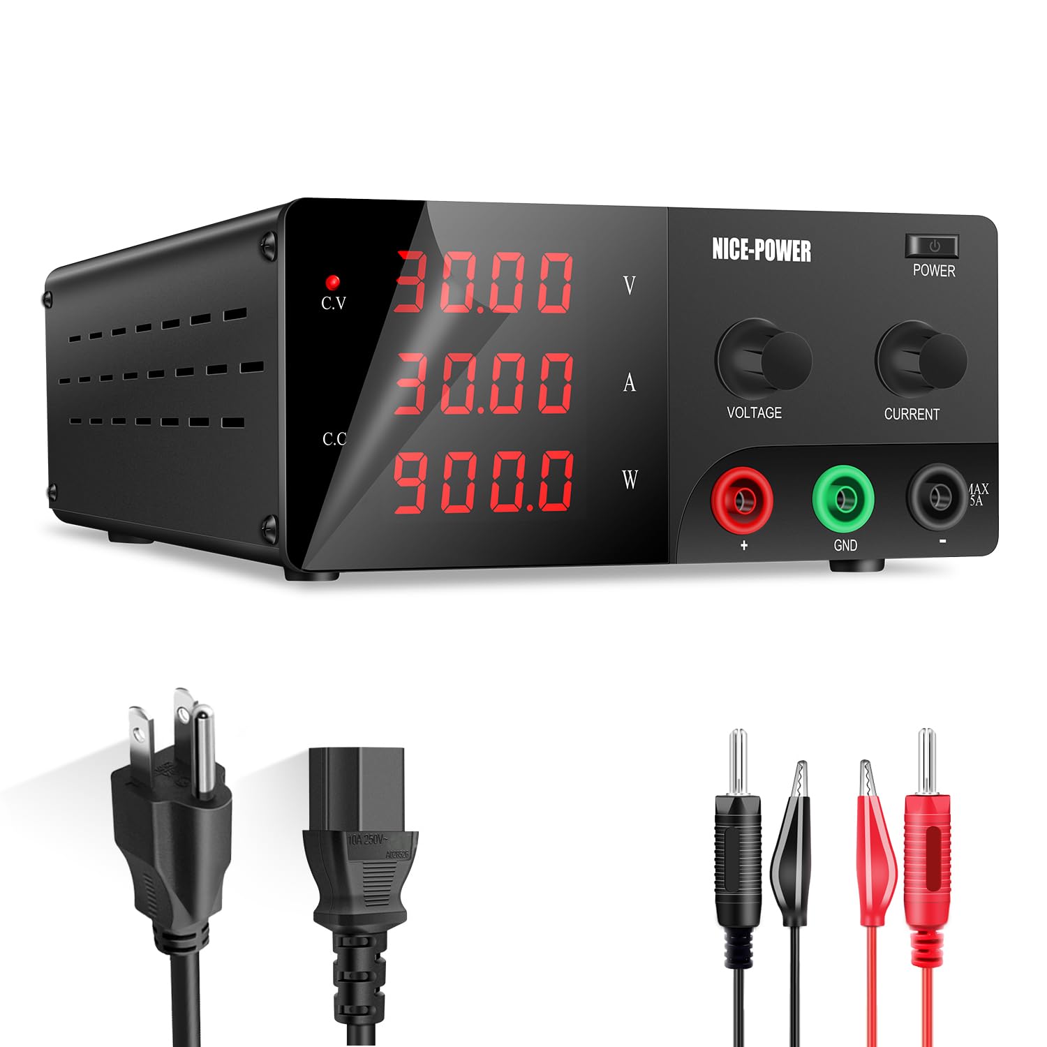 Mua Nice Power Dc Power Supply Variable 30v 30a 900w High Power Bench 4789