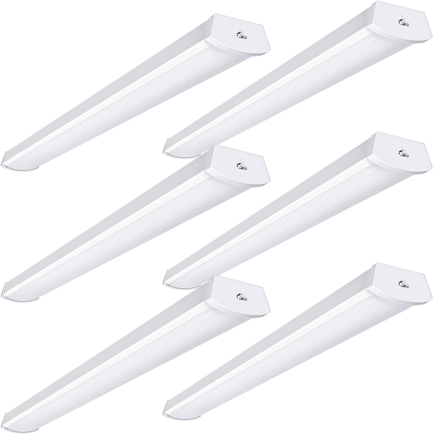 Hykolity Linkable 4FT LED Commercial Ceiling Wraparound Shop Light ...