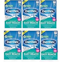 Amazon.com : DenTek Complete Clean Easy Reach Floss Picks, Advanced ...