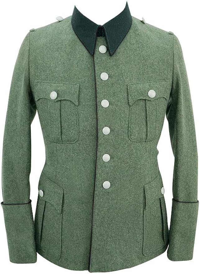 WW2 WWII German M41 Officer Pioneer Field Grey Wool Tunic: Amazon.ca ...