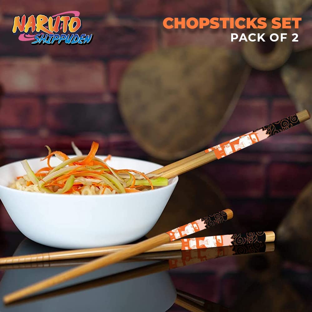 Mua Naruto Bamboo Chopstick Set featured Naruto Shippuden Headband ...