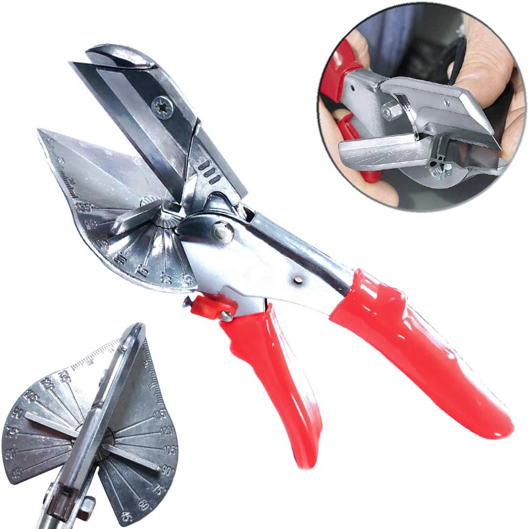 QISF Angle Miter Shear Cutter 45°-135° Multi Gasket Shear Adjustable ...