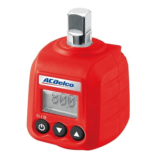 ACDelco 3/8” & 1/2" Heavy Duty Digital Torque Adapters with Buzzer and ...