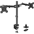Amazon.com: WALI Dual LCD Monitor Fully Adjustable Desk Mount Stand ...