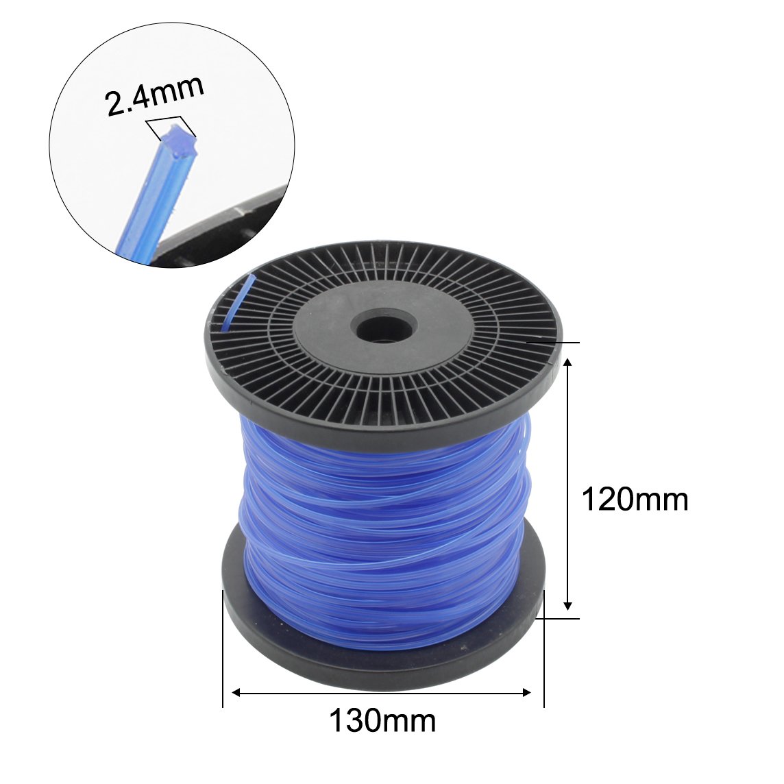 Accessoires pour outillage de jardin Jardin Forever Speed Bobine de tondeuse Fil de coupe rond ...