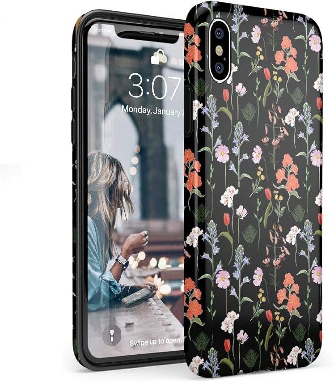 Amazon.com: Casely iPhone Xs Max Phone Case - Secret Garden | Mixed ...
