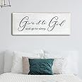 Amazon.com: Give It To God And Go To Sleep Sign Wall Decor 40x15 Inch ...
