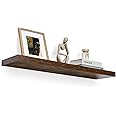 Amazon.com: Fun Memories Floating Shelves - 9 Inch Deep Wall Shelf for ...
