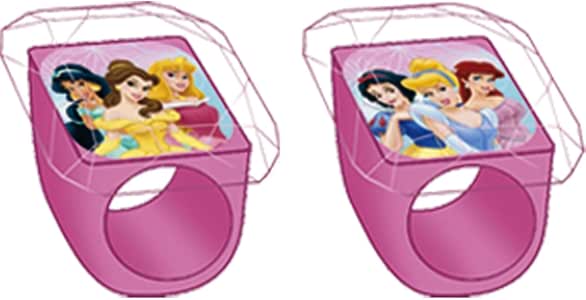 Amazon.com: Disney Princess Rings, 4ct: Toys & Games