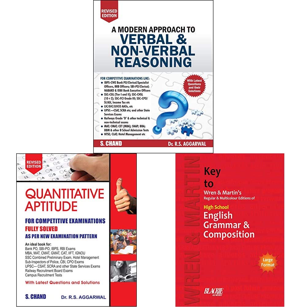 A Modern Approach To Verbal Non Verbal Reasoning Quantitative