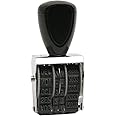 Amazon.com: Traditional Rubber Date Stamp, Type Size 1.5, Black (RD015 ...