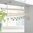 Amazon.com: Drying Rack Clothes Airer Ceiling Pulley Maid Traditional ...
