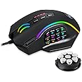 Amazon.com: Redragon M901 Gaming Mouse RGB Backlit MMO 19 Macro ...