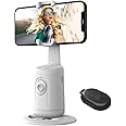 Amazon.com: Auto Face Tracking Tripod, 360° Rotation Face Body Phone Camera Mount Smart Shooting ...