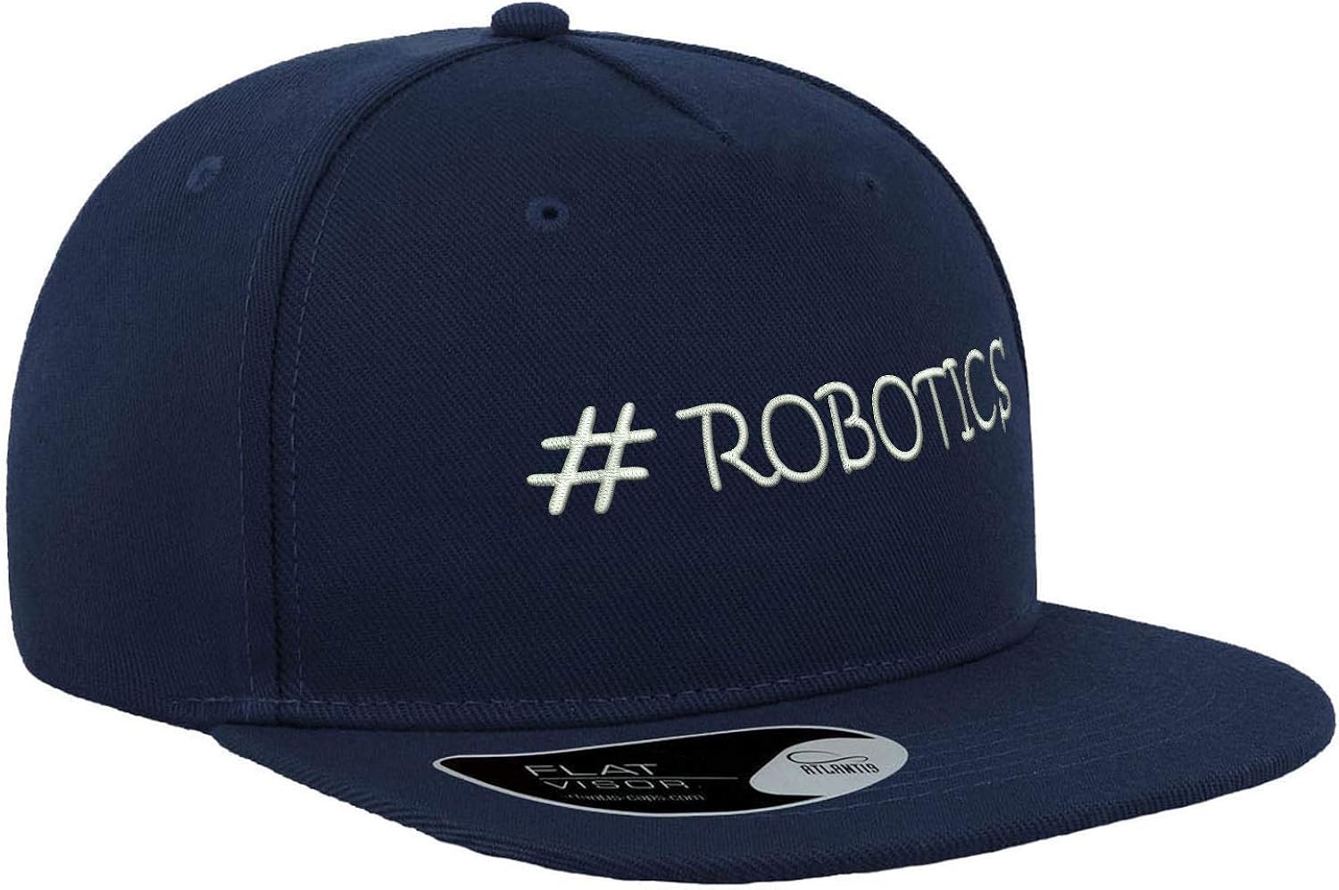 Hashtag Robotics Engineering Technology Brodé Visor Plat Casquette ...