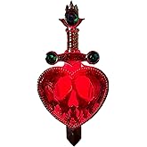 Amazon.com: Bath and Body Works Evil Queen Red and Gold Pierced Heart 3 ...