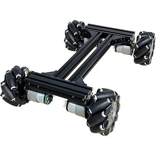 Mecanum Wheel 4wd Metal Robot Car Chassis Control Learning Kit For Arduino Raspberry Pie