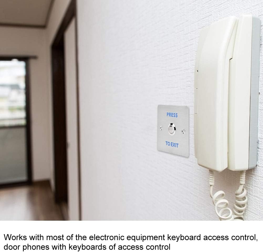 Door Access Control System Stainless Steel Exit Button Door Push ...
