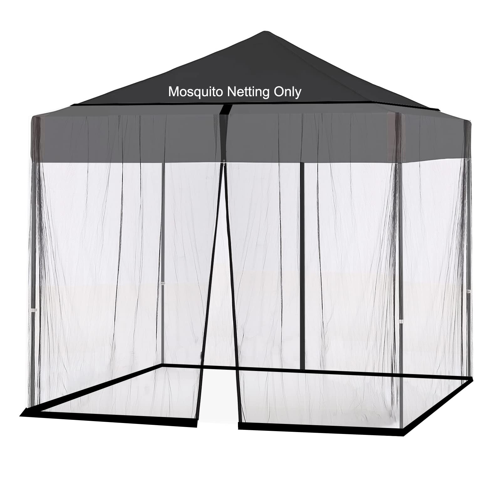 DOOSARG Umbrella Mosquito Netting, Square 10x10 Mosquito Netting for ...