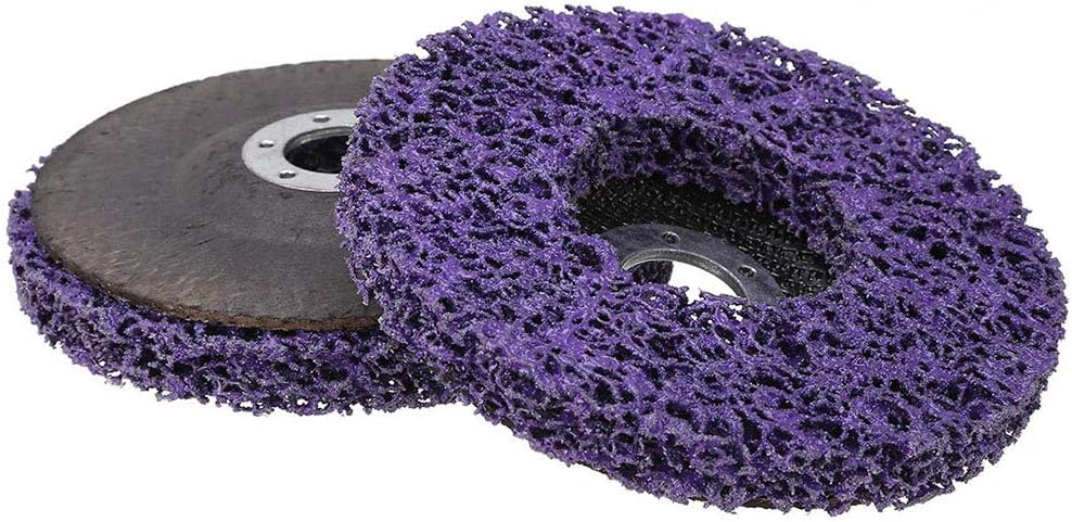 Reinigungsscheibe, 2 Stücke CSD Scheibe 125mm Lila Reinigungsscheibe ...