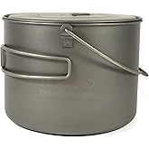 Amazon.com : TOAKS Titanium 750ml Pot with Bail Handle : Camping Cups ...