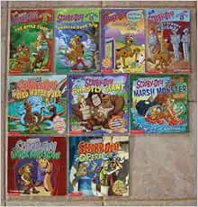 Scooby-Doo Set of 9 Readers and Adventure Books, Levels 1-3 (Shiny ...