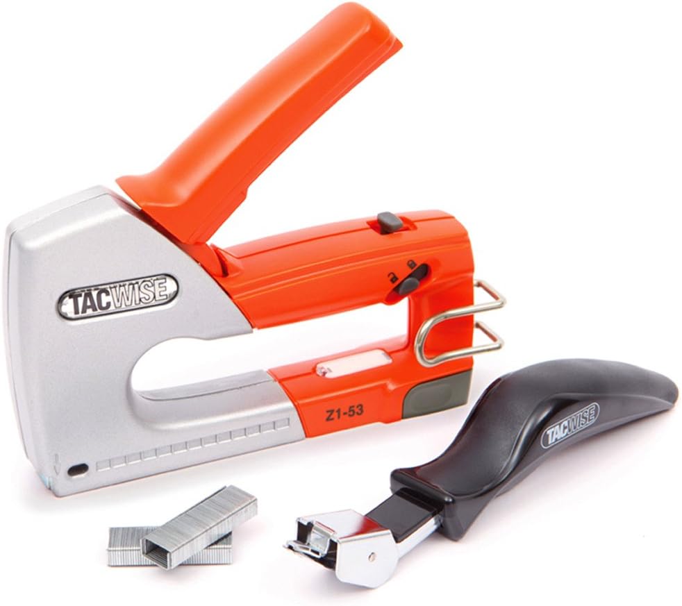 Tacwise Z1-53 Heavy Duty Staple Gun Kit Including Staples and Staple ...