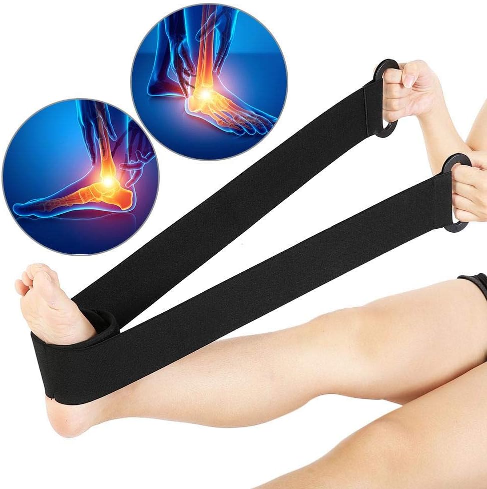 Elastic Rehabilitation Ankle Training Belt Strap Foot Drop Correction ...