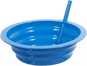 Amazon.com | Sip-A-Bowl Cereal Bowl with Built-in Straw - Colors Vary ...